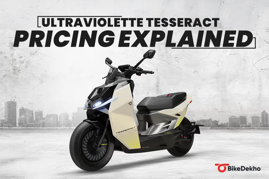 Ultraviolette Tesseract Electric Scooter Variants And Pricing Explained ...