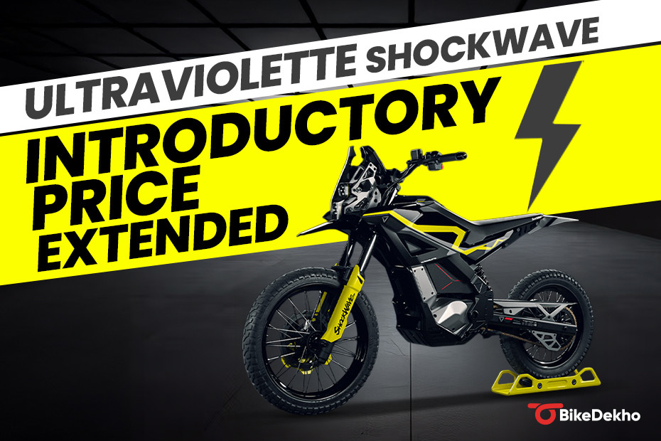 Ultraviolette Automotive Extends The Introductory Price Of Rs 1,49,999 ...