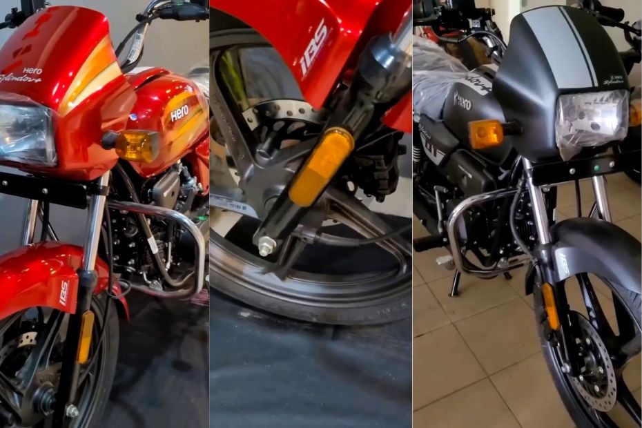 Updated Hero Splendor Plus To Get Front Disc Brake | BikeDekho