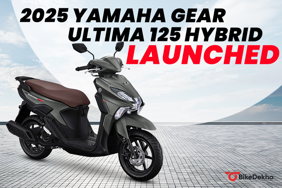 2025 Yamaha Gear Ultima 125 Hybrid Launched In Indonesia | BikeDekho