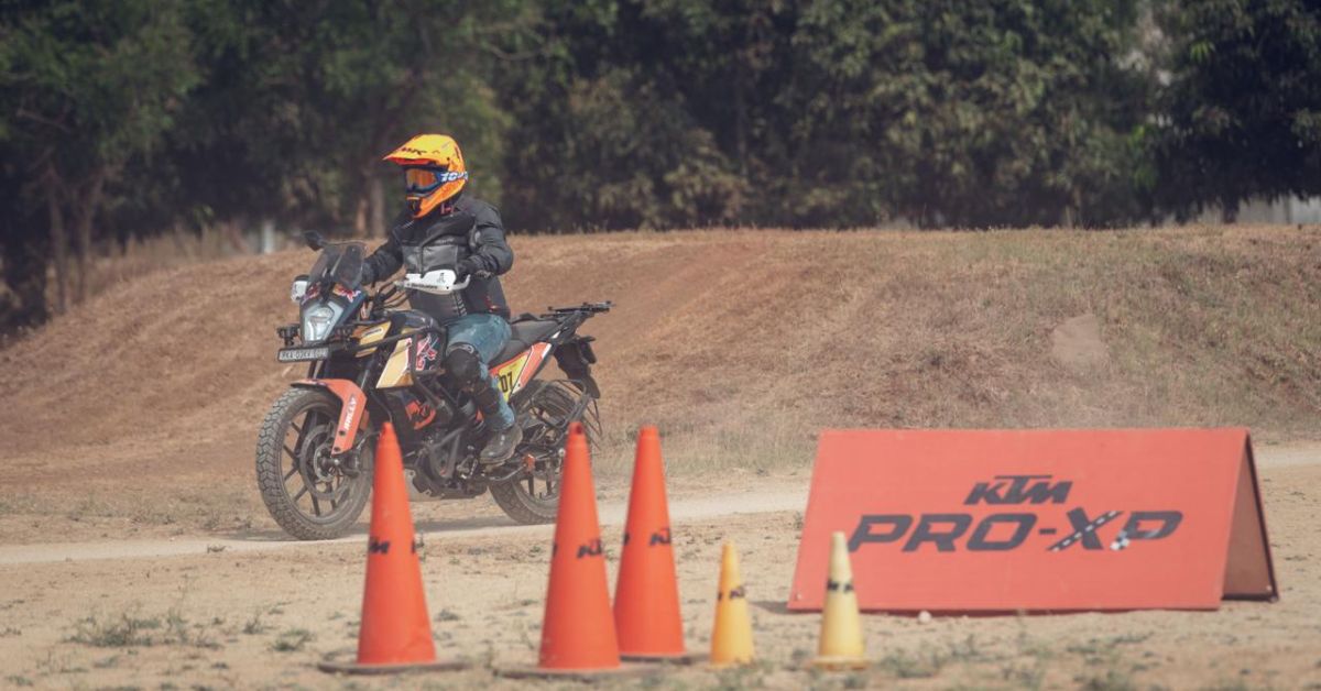 KTM Pro-XP: Lakshman Raj's Trips On His KTM 250 Adventure And ...