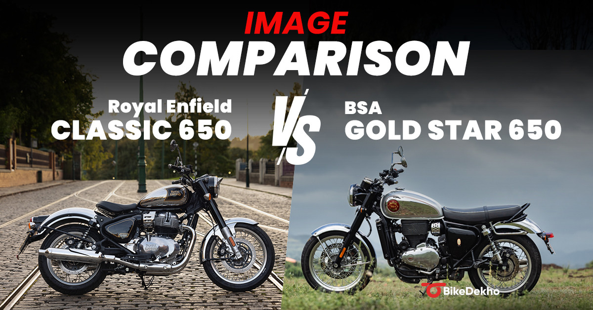 Royal Enfield Classic 650 vs BSA Gold Star 650: Image Comparison ...