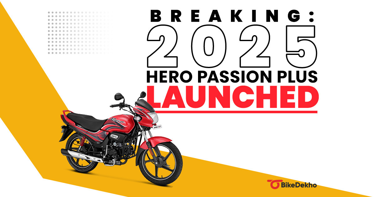 BREAKING: 2025 Hero Passion Plus OBD-2B Version Launched, Priced At Rs ...