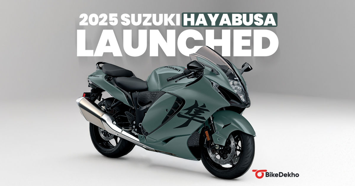 2025 Suzuki Hayabusa Launched In India: Price Remains Unchanged, Gets ...