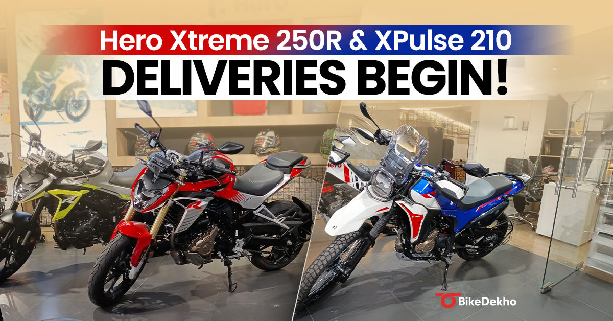 Hero Xtreme 250R and Hero XPulse 210 Deliveries Begin, Waiting Times ...