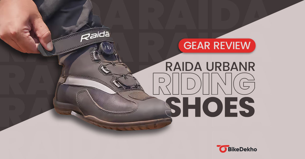 Raida UrbanR Riding Shoes Review | BikeDekho