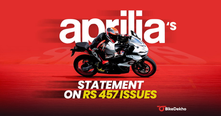 Aprilia RS 457 Engine Reliability Issues: Official Statement Of ...