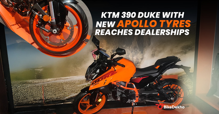 2025 KTM Duke 390 With New Apollo Alpha H1 Tyres Launch Price Is Rs 2. ...