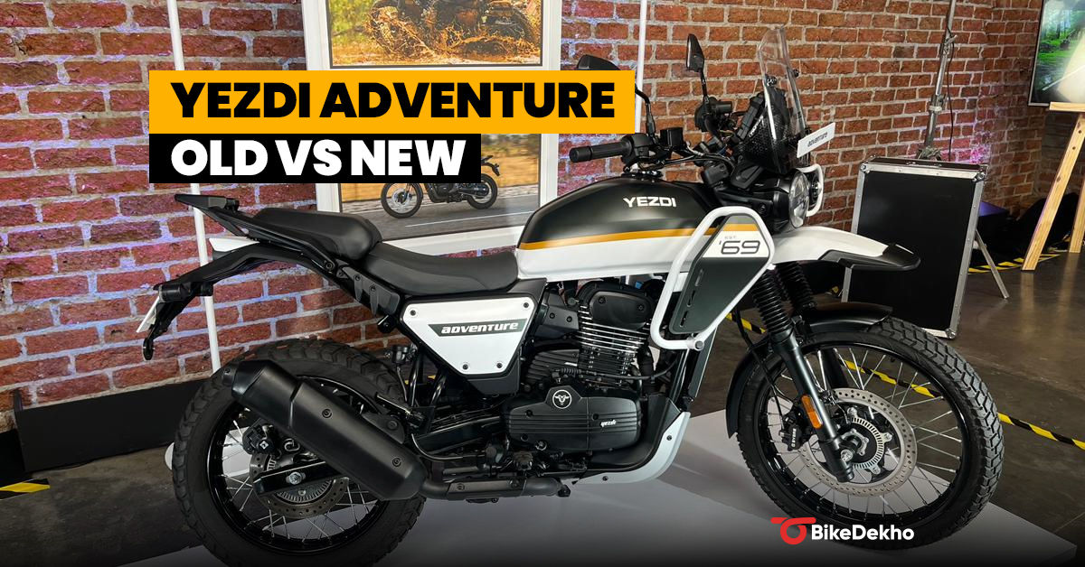 2025 Yezdi Adventure vs 2024 Yezdi Adventure: Old Vs New Bike ...