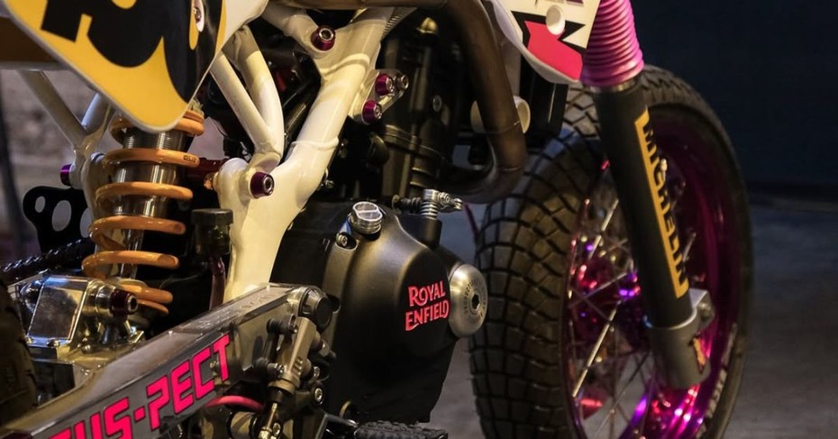 Modified Royal Enfield Guerrilla 450 Supermoto: Image Gallery | BikeDekho