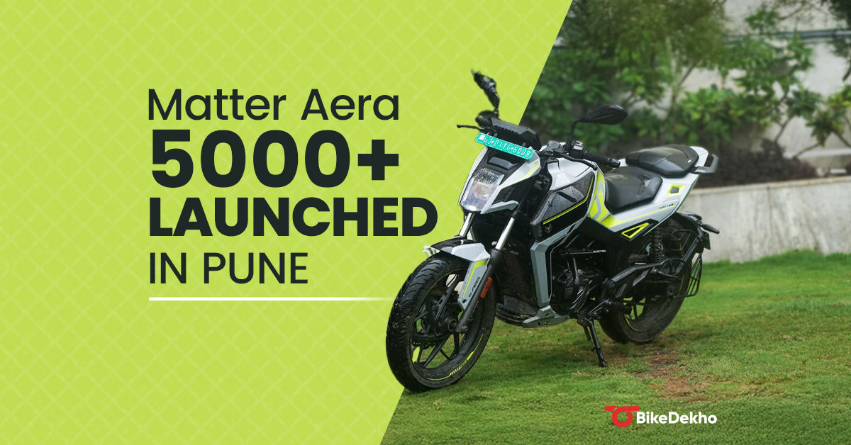 BREAKING: Matter Aera 5000+ Geared Electric Bike Launched in Pune At Rs ...