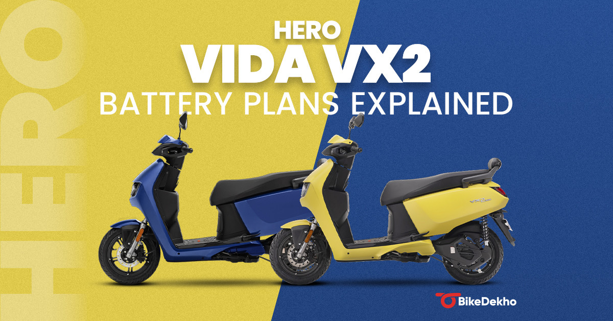 Hero Vida VX2 BaaS (Battery As A Service) Prices Explained | BikeDekho