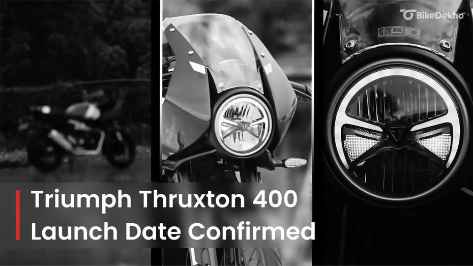 2025 Triumph Thruxton 400 India Launch On August 6: Cheapest Cafe Racer ...