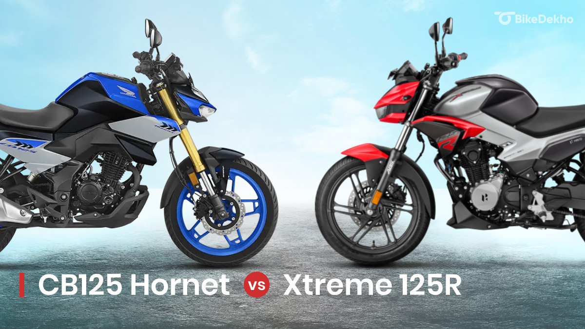 Honda CB125 Hornet vs Hero Xtreme 125R: Specifications Comparison - Price, Engine, Suspension ...