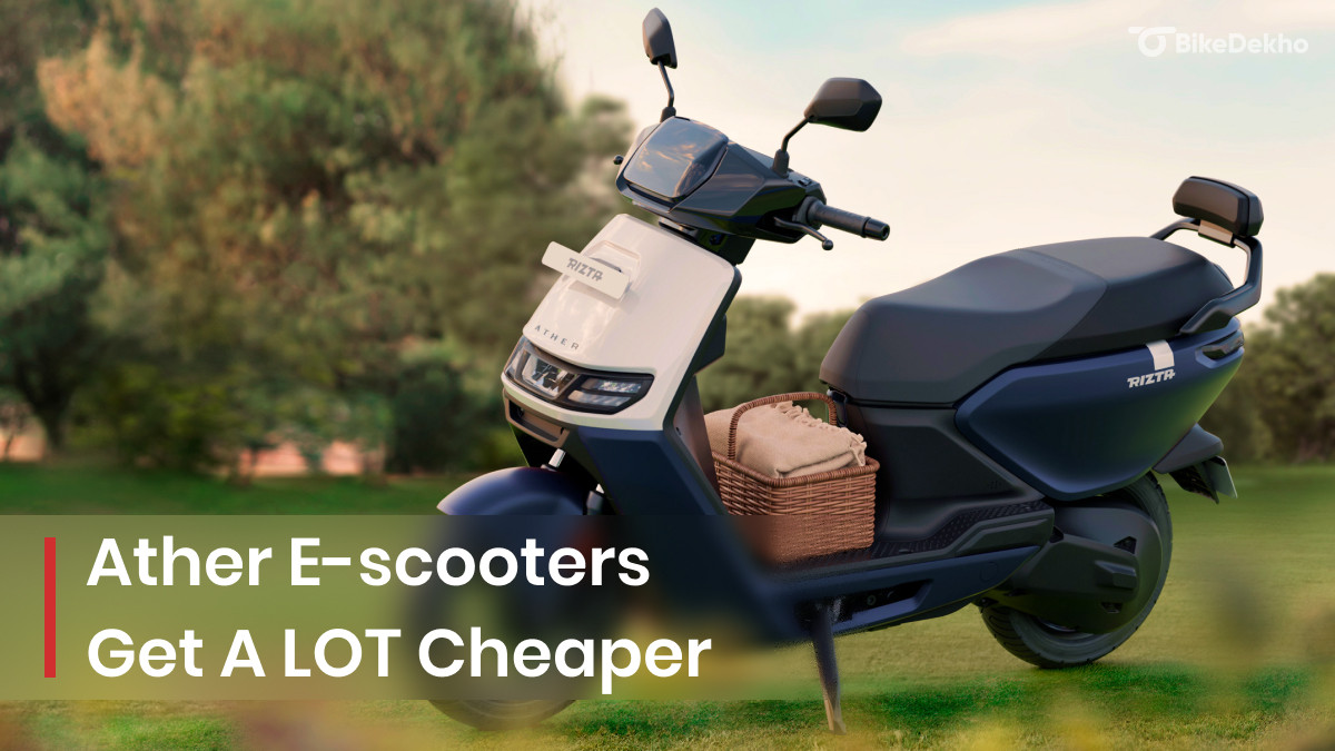Ather Rizta, Ather 450 Launched With BaaS (Battery As A Service), 5 Year Extended Warranty ...