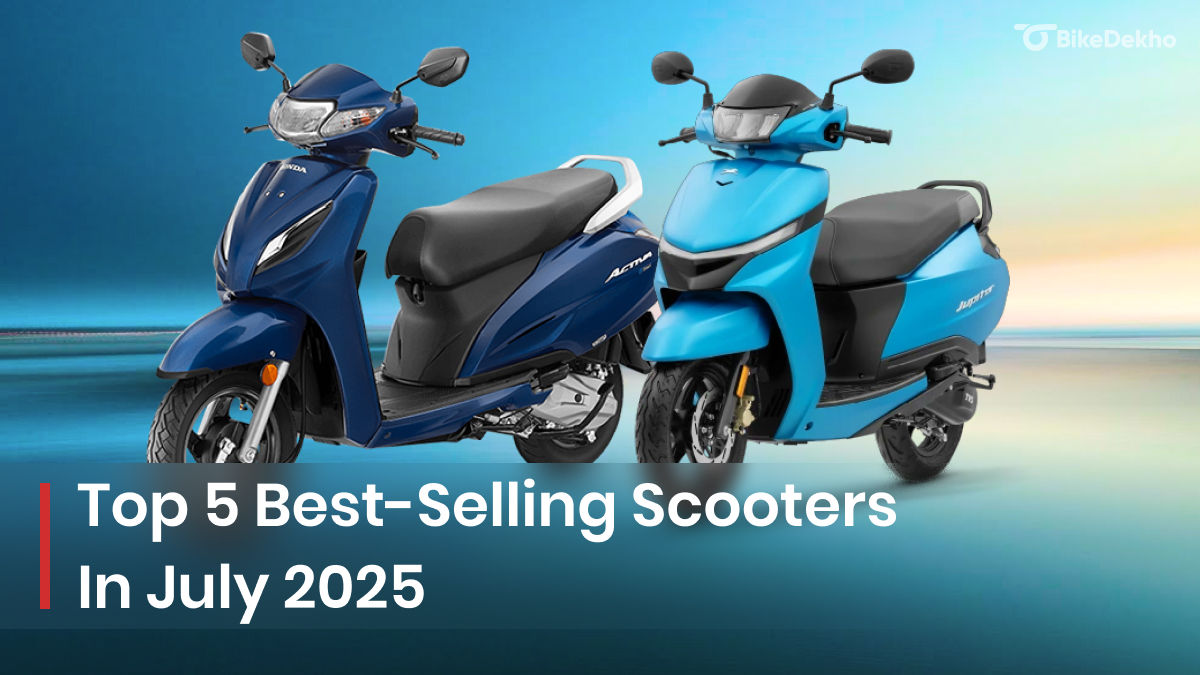 Top 5 Best-Selling Scooters Of July 2025: Honda Activa 110, Honda ...