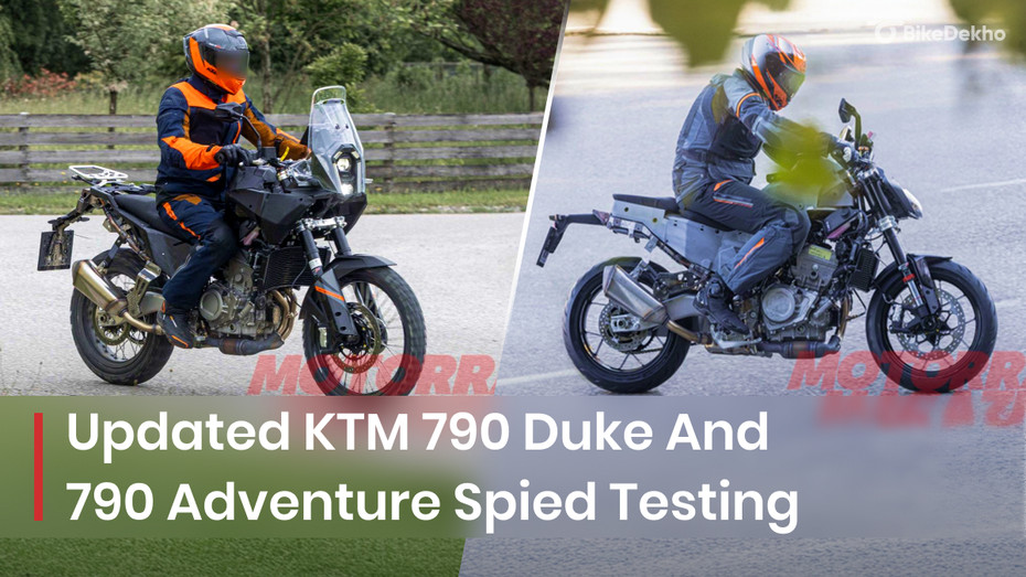 Updated KTM 790 Duke And 790 Adventure Spied Testing: Complete New ...