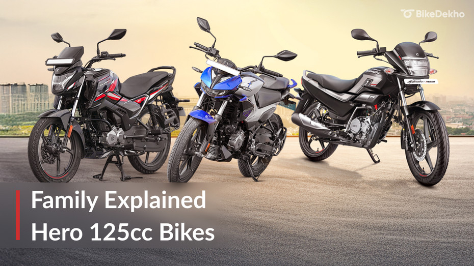 Hero 125cc Bikes Explained: Super Splendor, Glamour, Xtreme 125 | BikeDekho