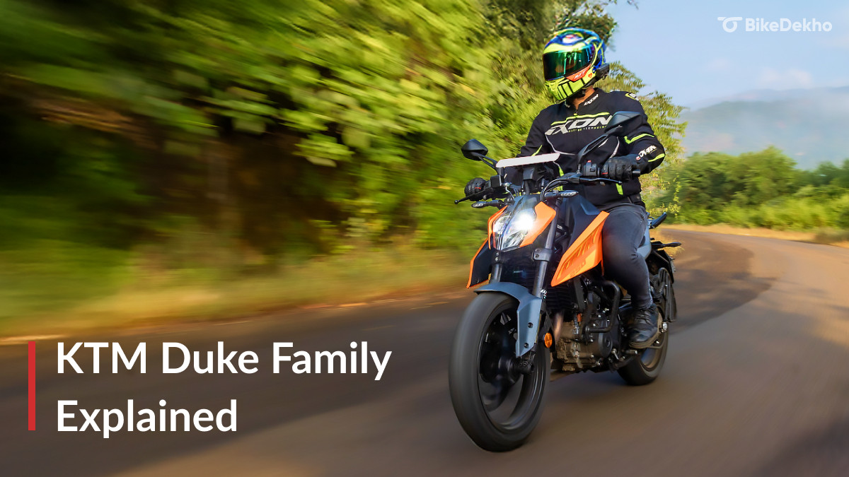 KTM Duke Bike Family Explained: 160 Duke, 200 Duke, 250 Duke, Duke 390 ...