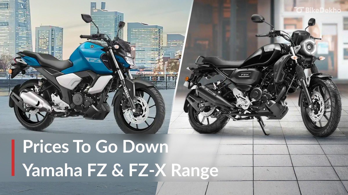 Yamaha FZ, FZ-X Range: New Prices After GST Rate Cut - Cheaper By Rs 12,000! | BikeDekho