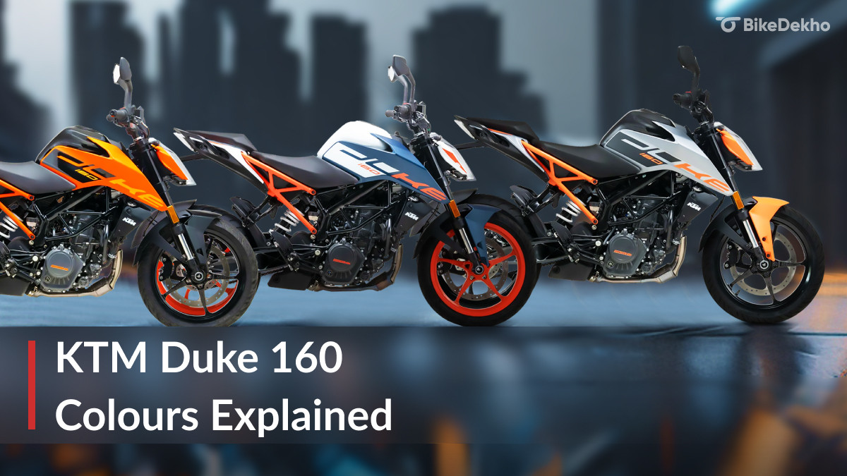 KTM Duke 160 Colours Explained With Prices | BikeDekho