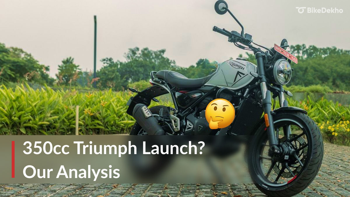 Triumph May Launch The Speed 350 In The Future Due To GST Rate Cuts ...