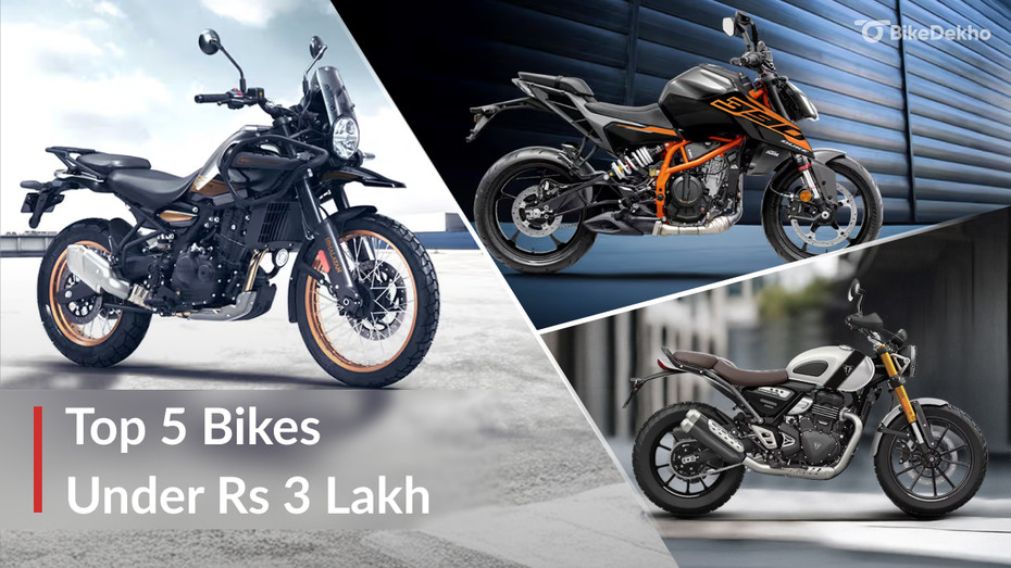Top 5 Bikes Under Rs 3 Lakh: Triumph, Royal Enfield And More | BikeDekho