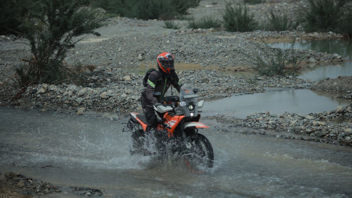 KTM Pro-XP: Piyush and his 2025 KTM 390 Adventure, Drona, experienced a ...