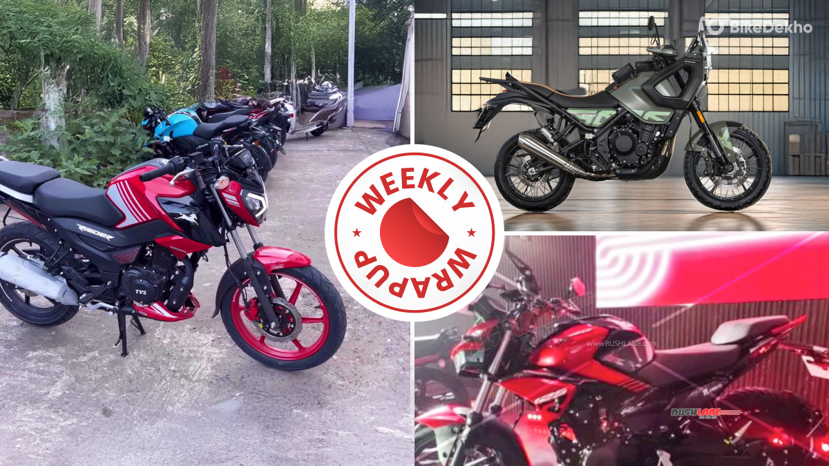 Weekly News Wrap-up: TVS Raider 125 ABS Launch Soon, Hero Splendor Plus ...