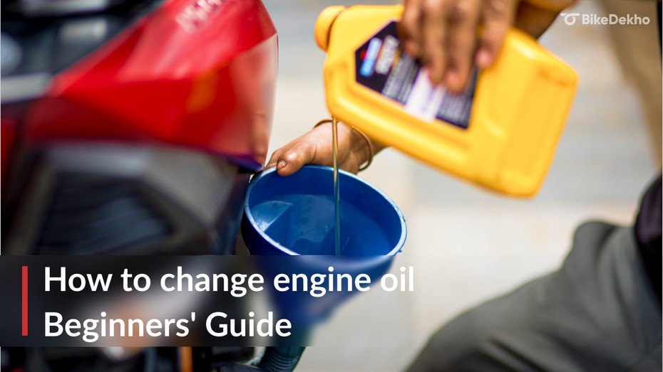 How to Change Motorcycle Or Scooter Engine Oil - The Complete Beginner ...