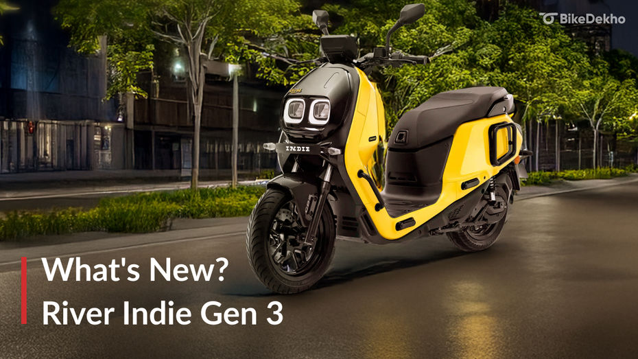 River Indie Gen 3 Electric Scooter Launched: Key Updates Explained ...