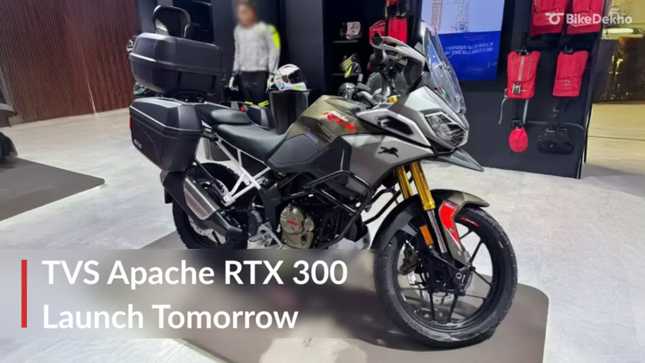 Top 5 Things To Know About The TVS Apache RTX 300 Launch Today | BikeDekho