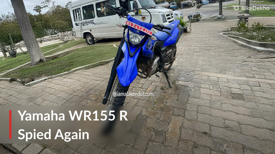 Yamaha WR155 R Spied Testing In India Again, Yamaha R15-based Offroad ...