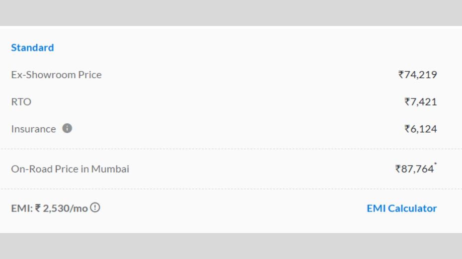 Hero Splendor Plus Cheapest Variant On-road Price In Delhi, Chennai ...