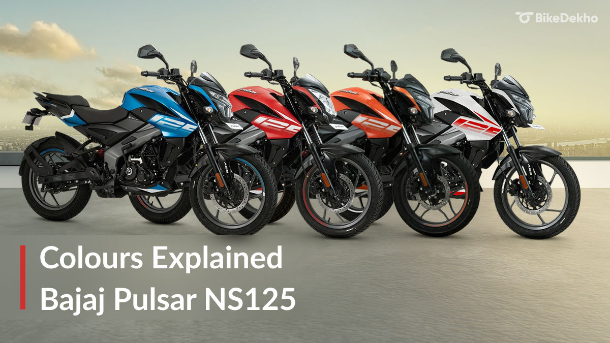 2025 Bajaj Pulsar NS125 Sporty 125cc Bike Colours Explained: Pewter ...