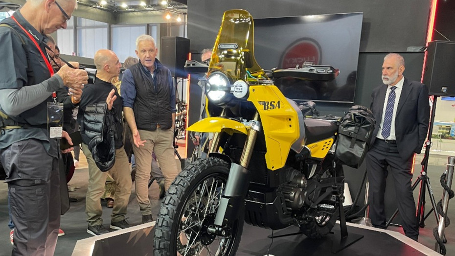 BSA Thunderbolt Adventure Bike Unveiled At EICMA 2025, Check Price And India Launch Details ...