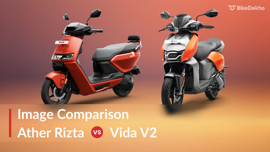 Ather Rizta vs Vida V2: Image Comparison | BikeDekho