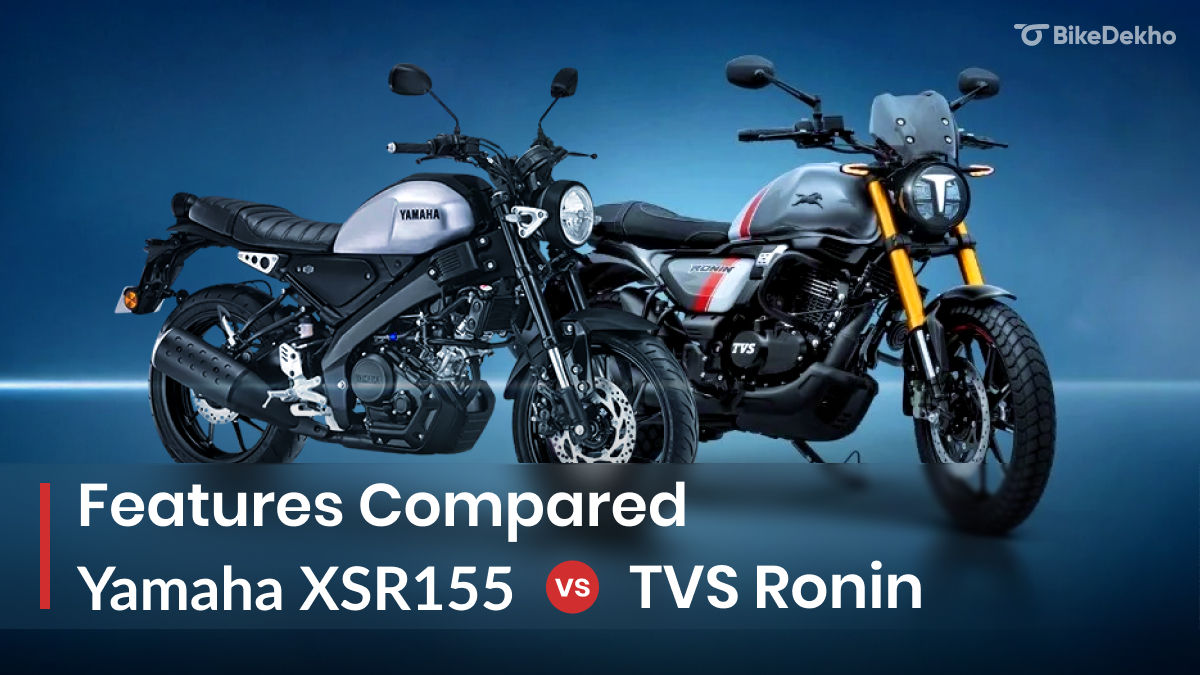 Yamaha XSR155 vs TVS Ronin: Features Compared | BikeDekho