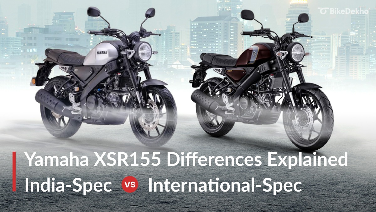 Yamaha XSR155 India vs International-Spec Bike: All Differences Explained | BikeDekho