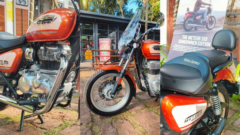 Motoverse 2025: Royal Enfield Meteor 350 New Colour Scheme launched ...