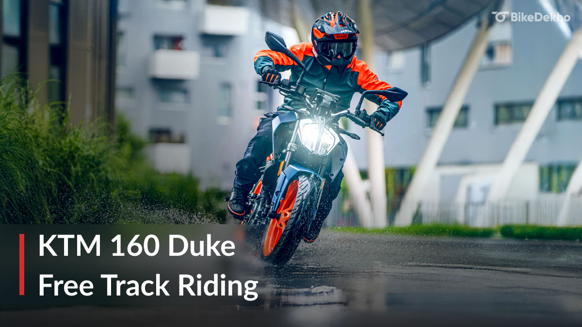 KTM 160 Duke Test Ride Race Track Experience Announced | BikeDekho