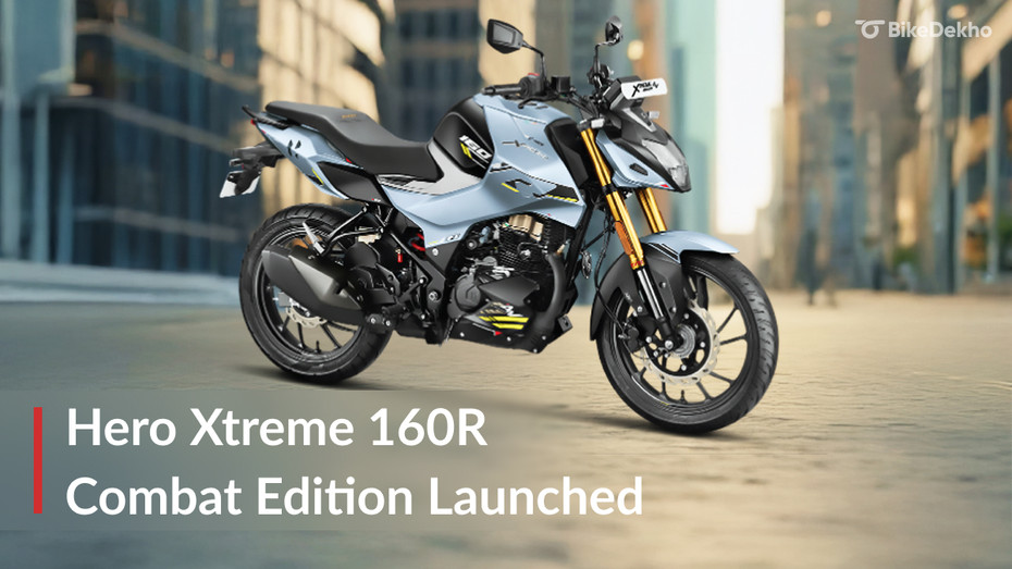 BREAKING: Hero Xtreme 160R 4V Combat Edition With Cruise Control And ...