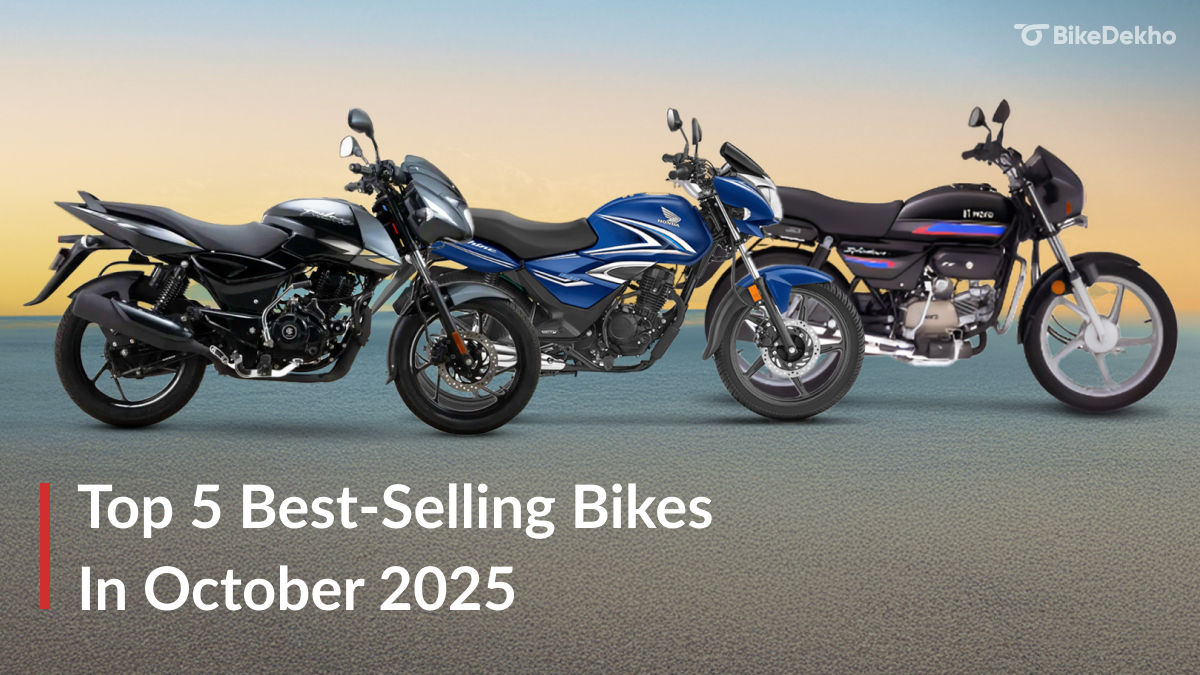 Top 5 Best-Selling Bikes In India In October 2025: Hero Splendor Plus ...
