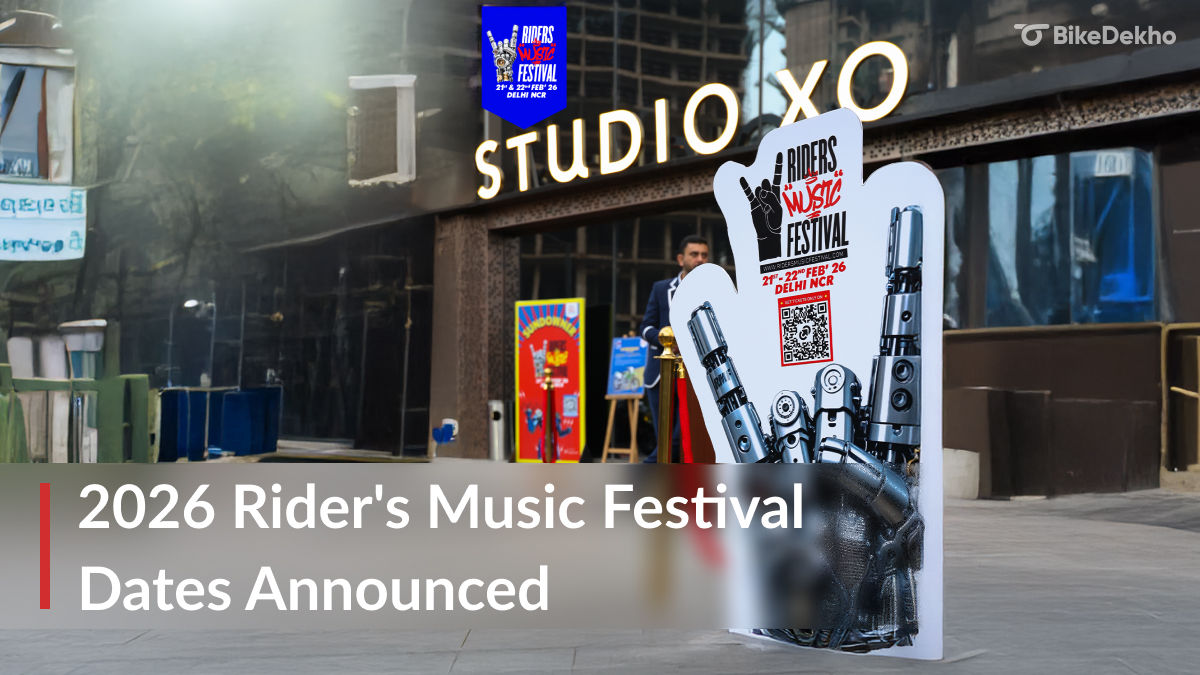 Riders Music Festival 2026 Dates, Venue & Key Highlights | BikeDekho