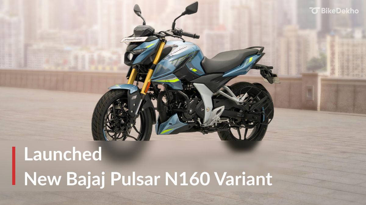 BREAKING News: Bajaj Pulsar N160 New Variant Launched With Inverted ...