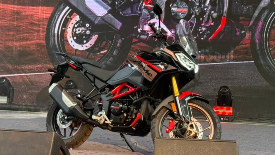 BREAKING News: TVS Apache RTX 300 Adventure Bike 20th Anniversary ...