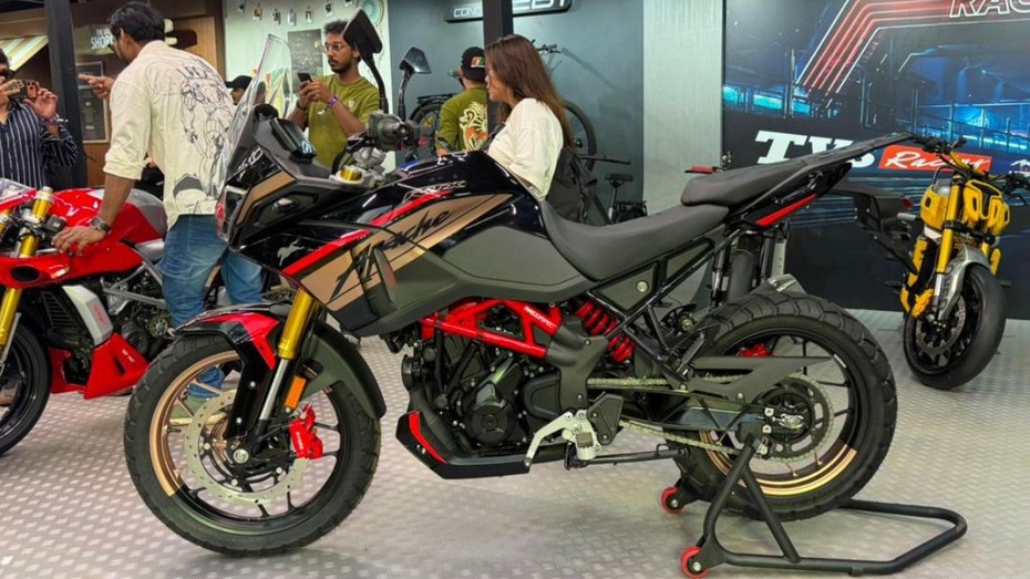 BREAKING News: TVS Apache RTX 300 Adventure Bike 20th Anniversary ...