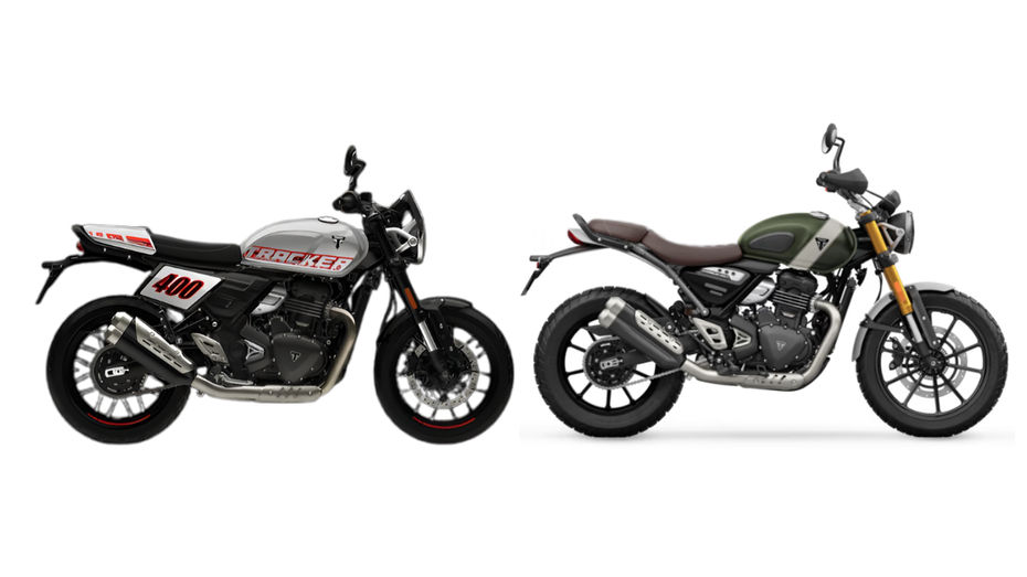 Triumph Tracker 400 vs Triumph Scrambler 400 X All Differences ...