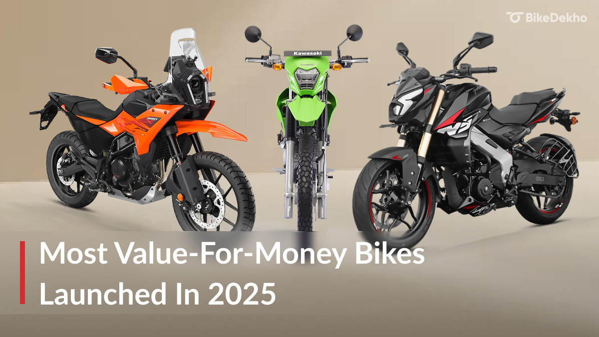 Top 5 Value-For-Money Two-Wheelers Launched in 2025: KTM 390 Adventure ...
