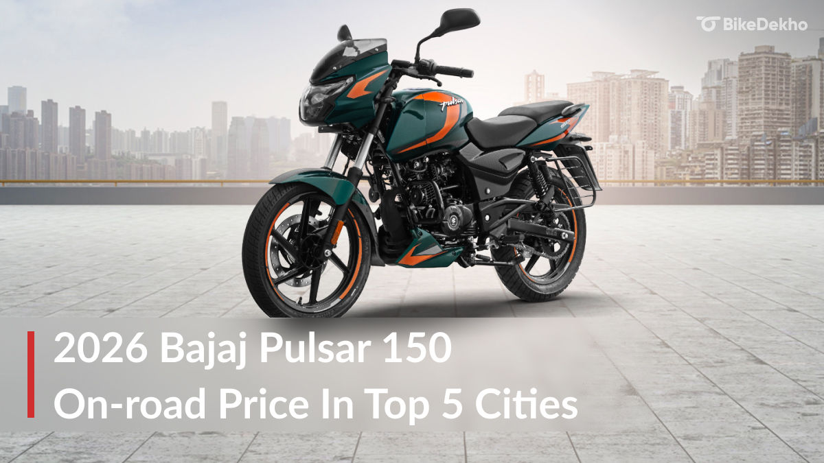 Updated 2026 Bajaj Pulsar 150 Top-end Variant On-road Price In Delhi ...